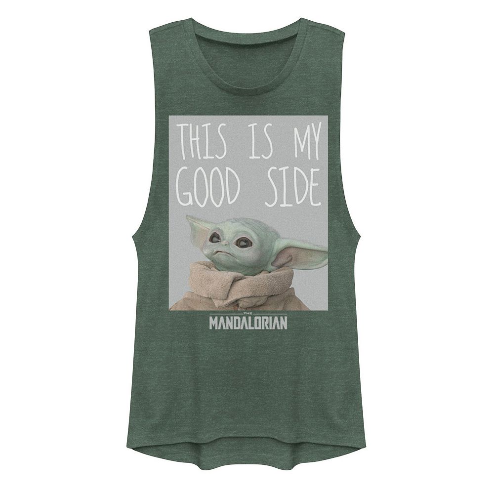 Juniors' Star Wars The Mandalorian The Child aka Baby Yoda "Good Side ...