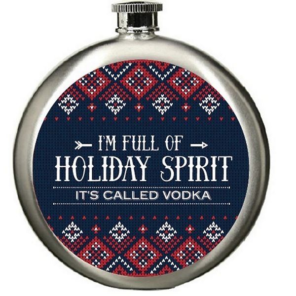 Wembley "Holiday Spirit" Round Flask