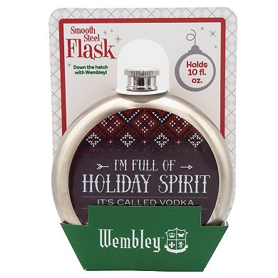 Wembley "Holiday Spirit" Round Flask