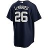 Men's Nike DJ LeMahieu Navy New York Yankees Alternate Replica Player ...