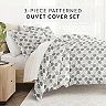 Home Collection Premium Ultra Soft Floral Duvet Cover Set