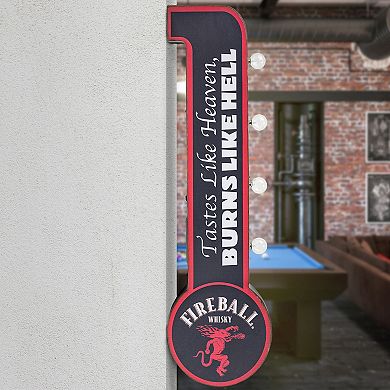 American Art Décor Fireball Whisky LED Marquee Wall Decor