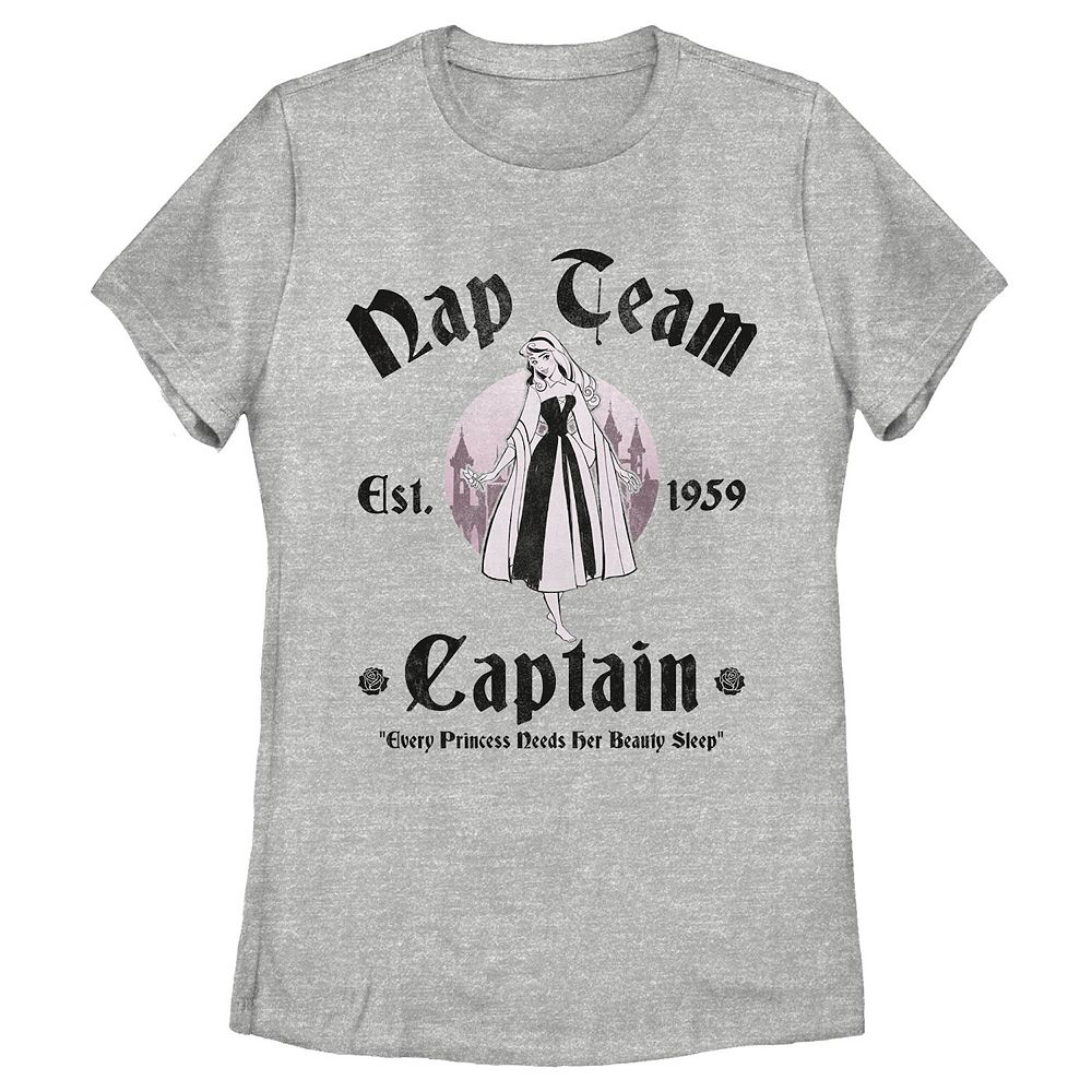 Disney's Sleeping Beauty Juniors' Aurora Nap Team Captain Tee