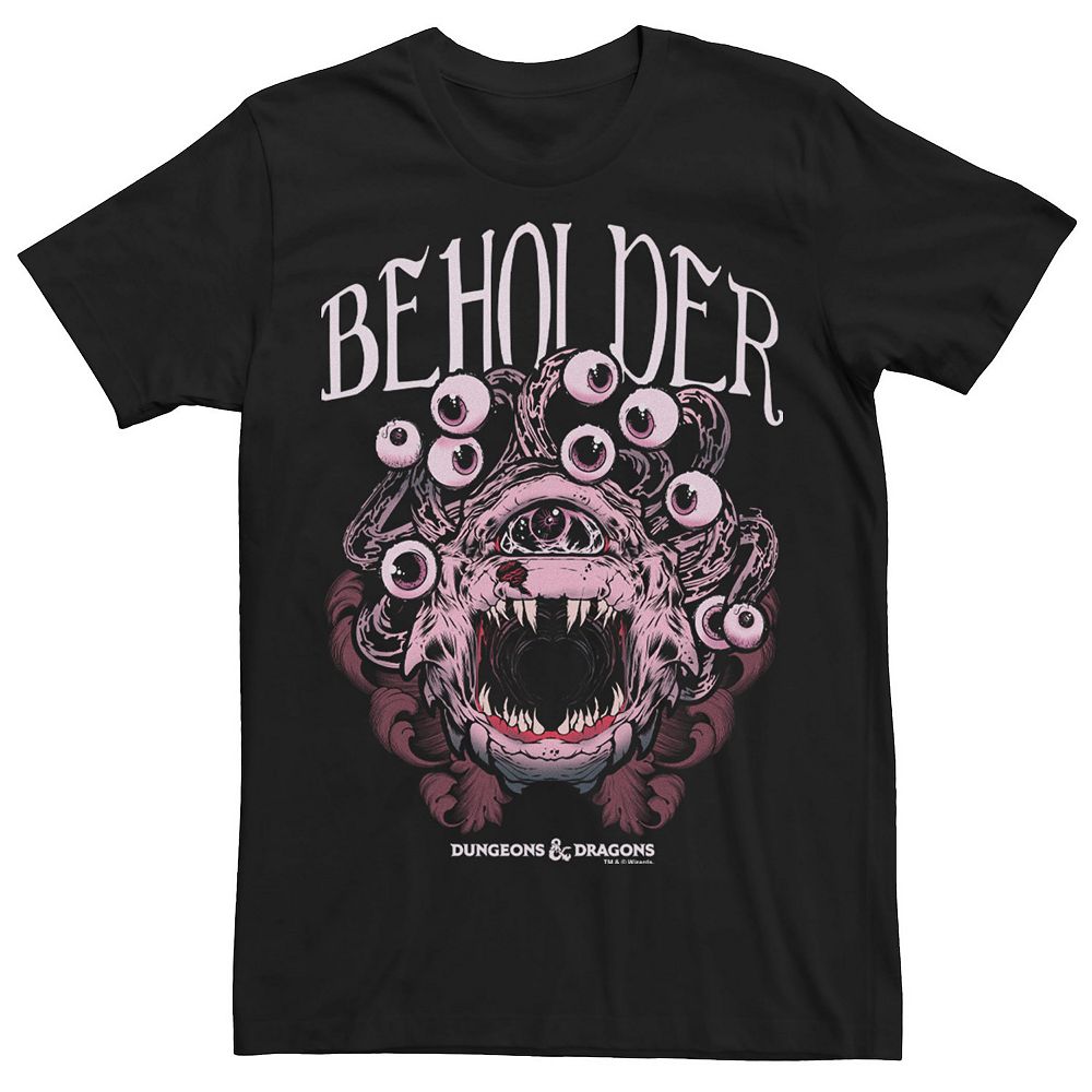 Men's Dungeons & Dragons Beholder Monster Icon Poster Tee