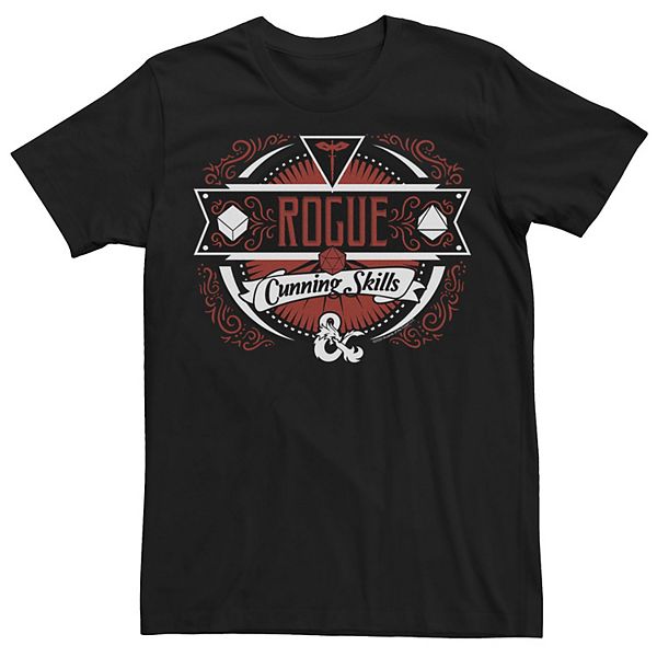 Men's Dungeons & Dragons Rogue Label Poster Tee