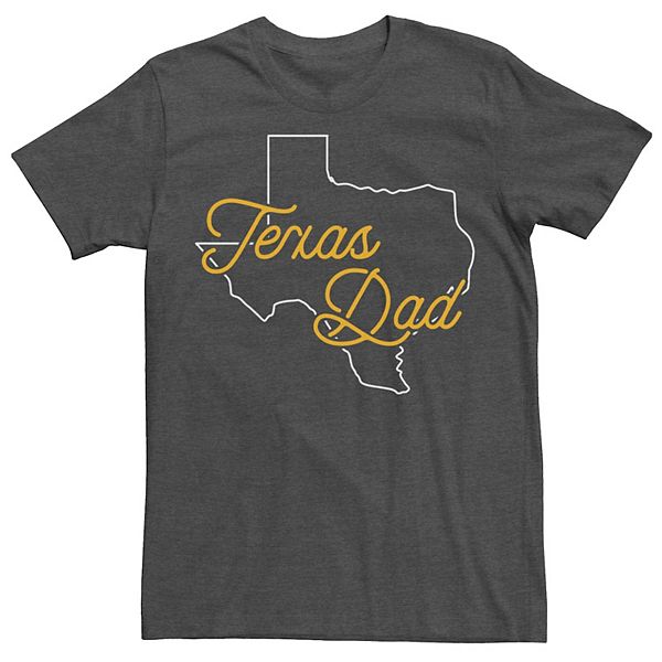 Men's Texas Dad Outline Tee