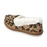 Women's Sonoma Goods For Life® Leopard Print Moccasin Slippers