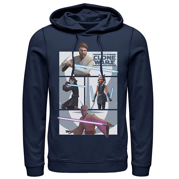 Men's Star Wars: The Clone Wars Jedi Panels Hoodie