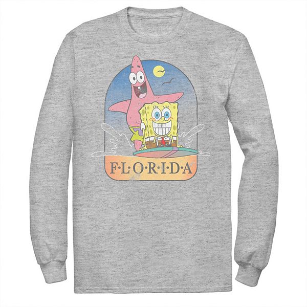 Men's Nickelodeon SpongeBob SquarePants Patrick Florida Surf Poster Tee