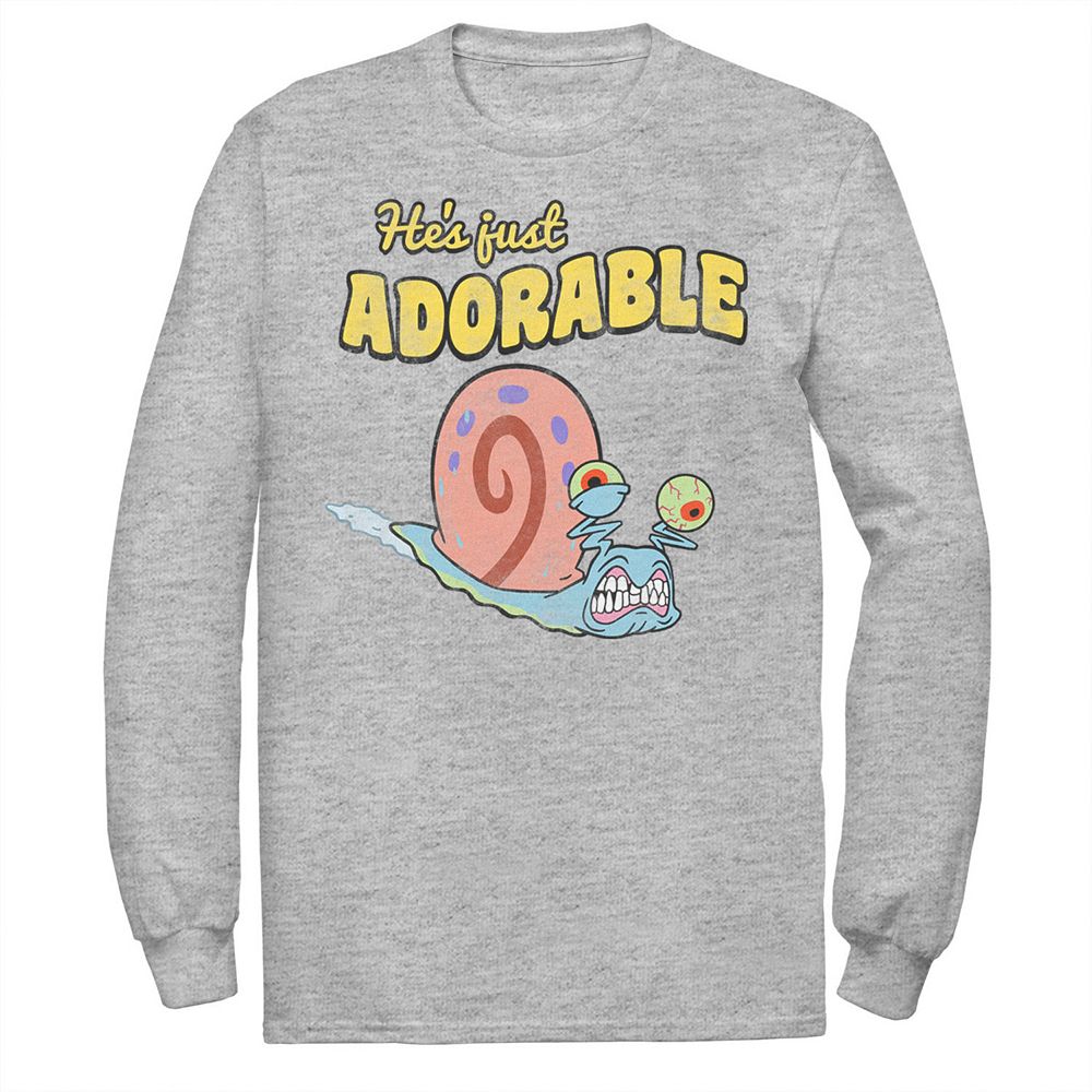 Men's SpongeBob SquarePants Gary He's Just Adorable Tee