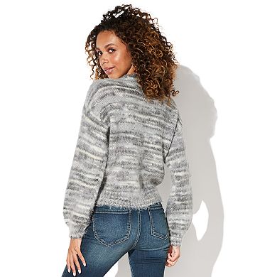 Juniors' Vylette™ Spacedye Sweater