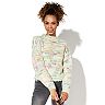 Juniors' Vylette™ Spacedye Sweater