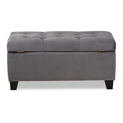 Baxton studio michaela storage ottoman store