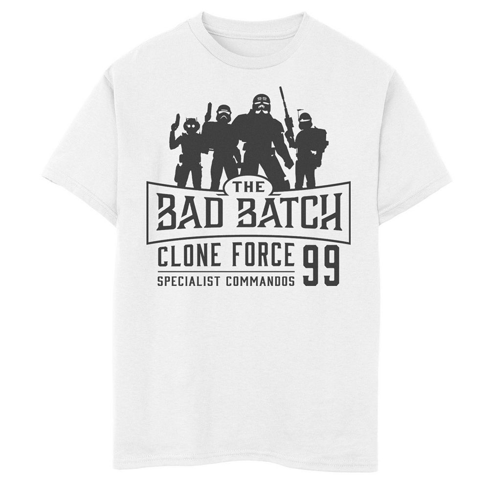 Boys 6-20 Star Wars Clone Force Bad Batch Emblem Graphic Tee