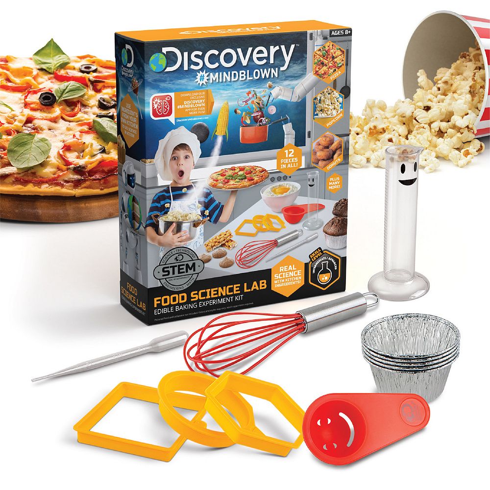 Discovery #Mindblown Food Science Lab Edible Baking Experiment Kit