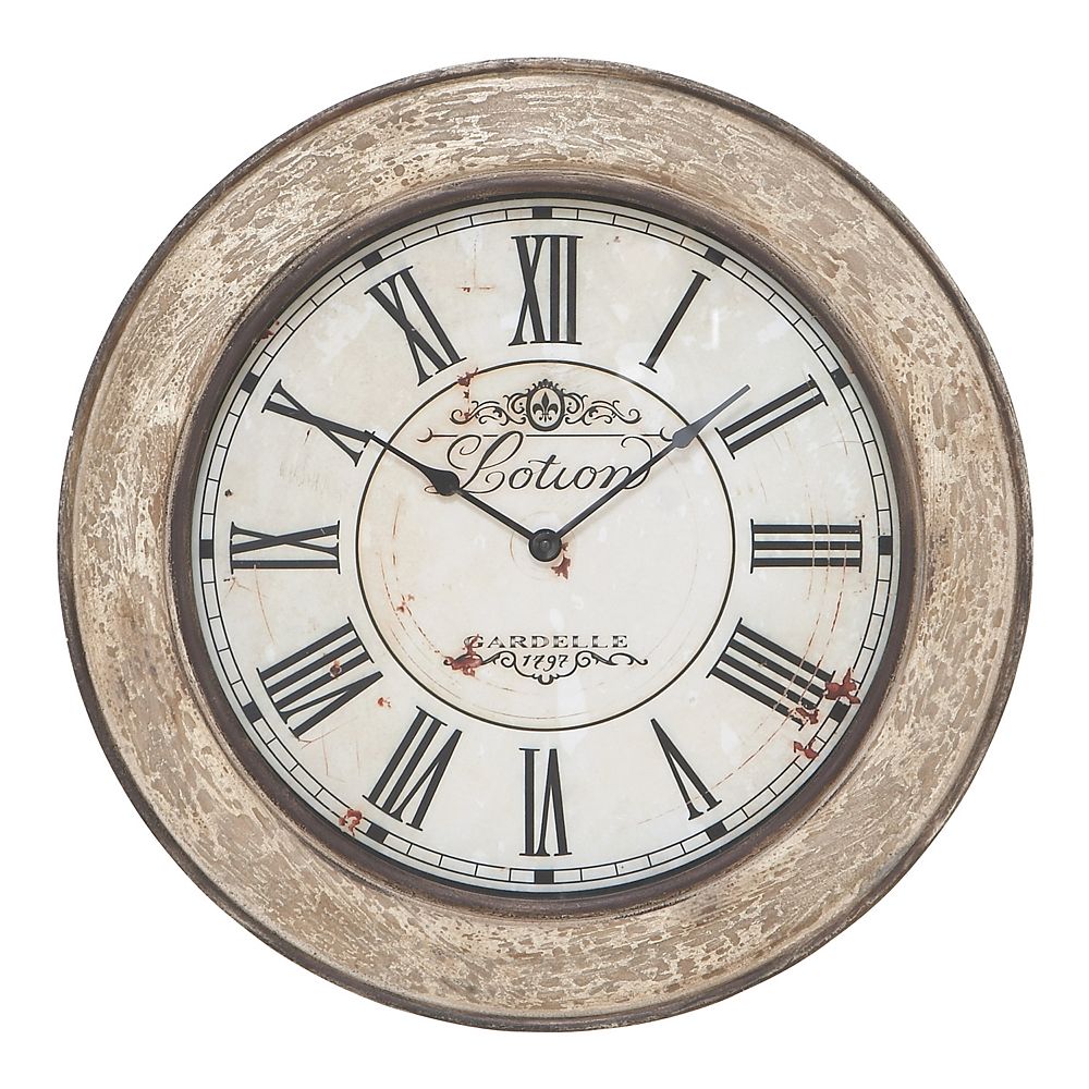 Stella & Eve Distressed Wall Clock