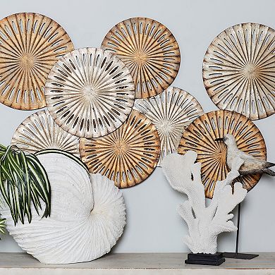 Stella & Eve Pierced Disc Wall Decor