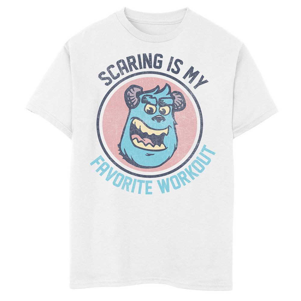 Disney / Pixar's Monsters, Inc. Boys 6-20 My Workout Graphic Tee