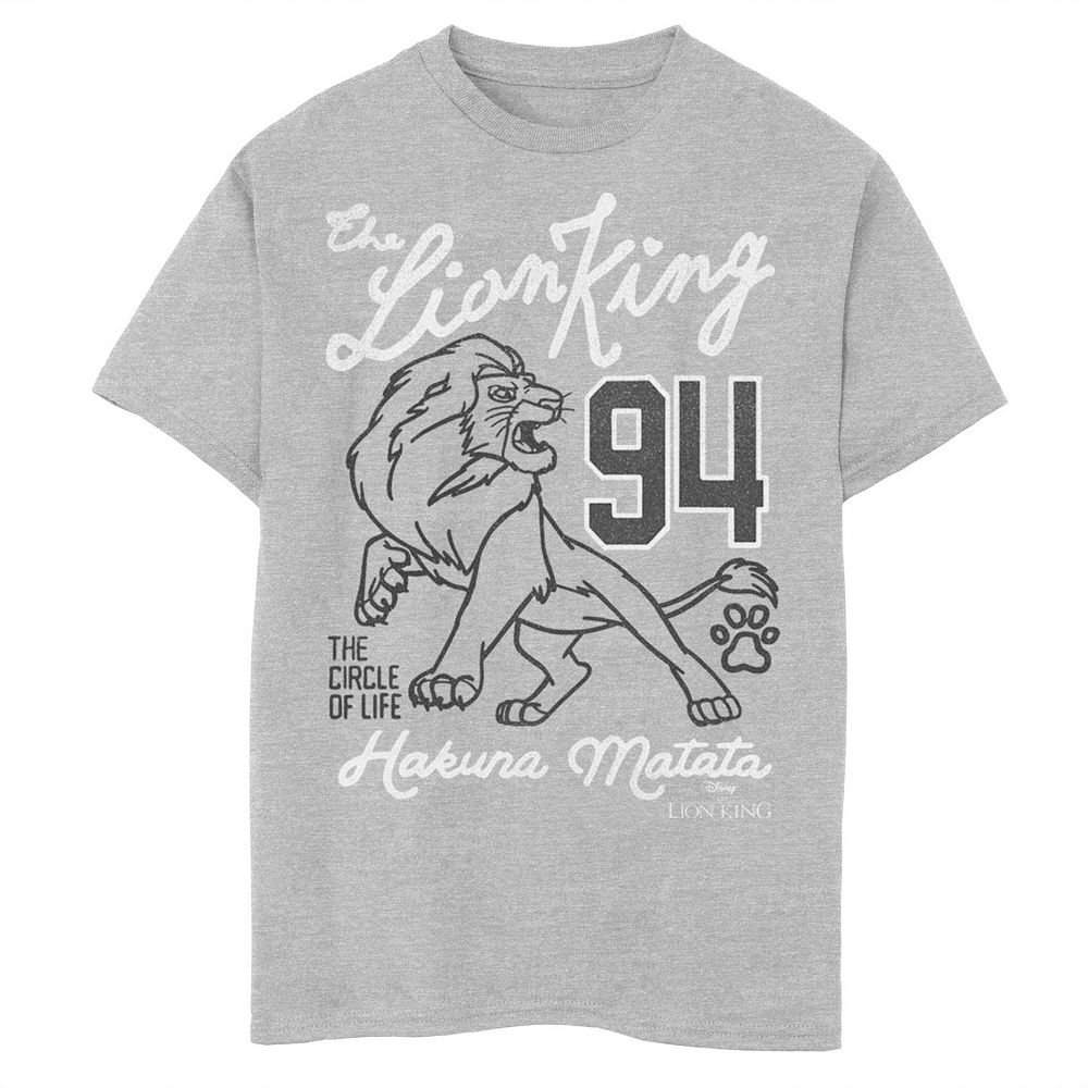 Disney's The Lion King Boys 6-20 Simba '94 The Circle Of Life Line Art ...