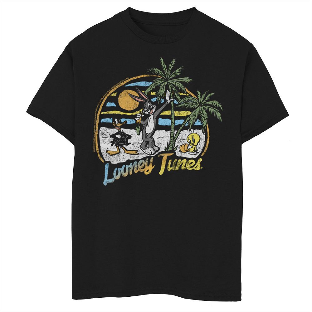 Boys 8-20 Looney Tunes Bugs Daffy & Tweety Beach Day Graphic Tee