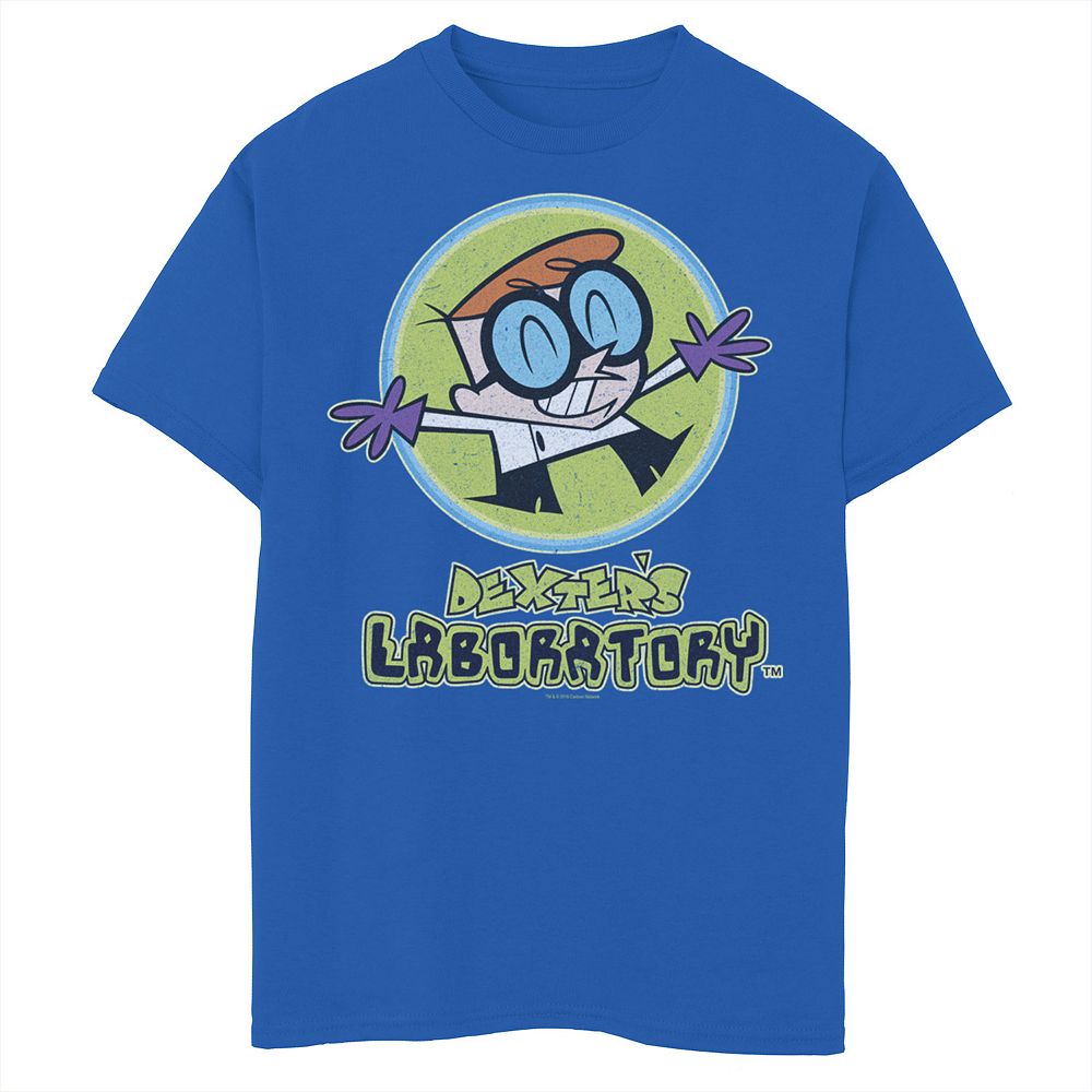 Boys 6-20 Cartoon Network Dexter's Laboratory Happy Scientist Graphic Tee