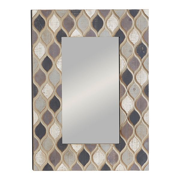 Stella & Eve Ogee Framed Wall Mirror