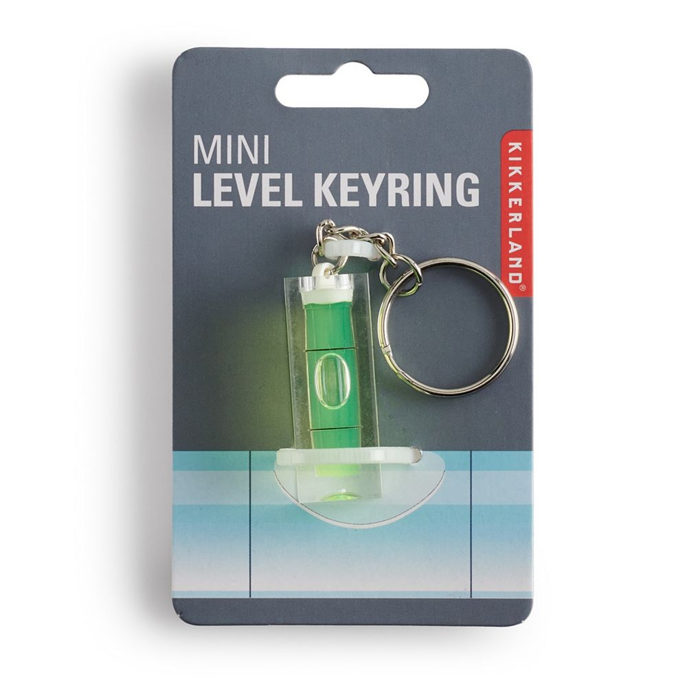 Kikkerland Mini Level Keychain