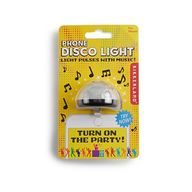 Kikkerland Phone Disco Light