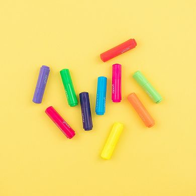 Yoobi Multicolor Mini Highlighters - 10 Pack