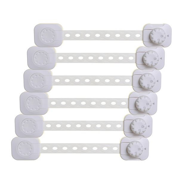 Dreambaby 6-Pack Twist 'N Lock Multi Purpose Baby Safety Latch