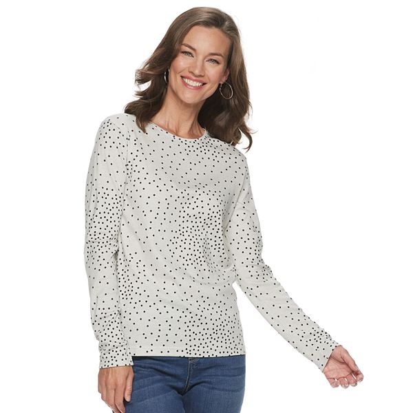 Women's Croft & Barrow® Classic Crewneck Tee