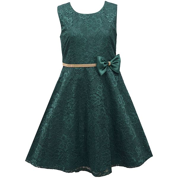 Girls 7-16 Bonnie Jean Sleeveless Princess Seam Lace Dress