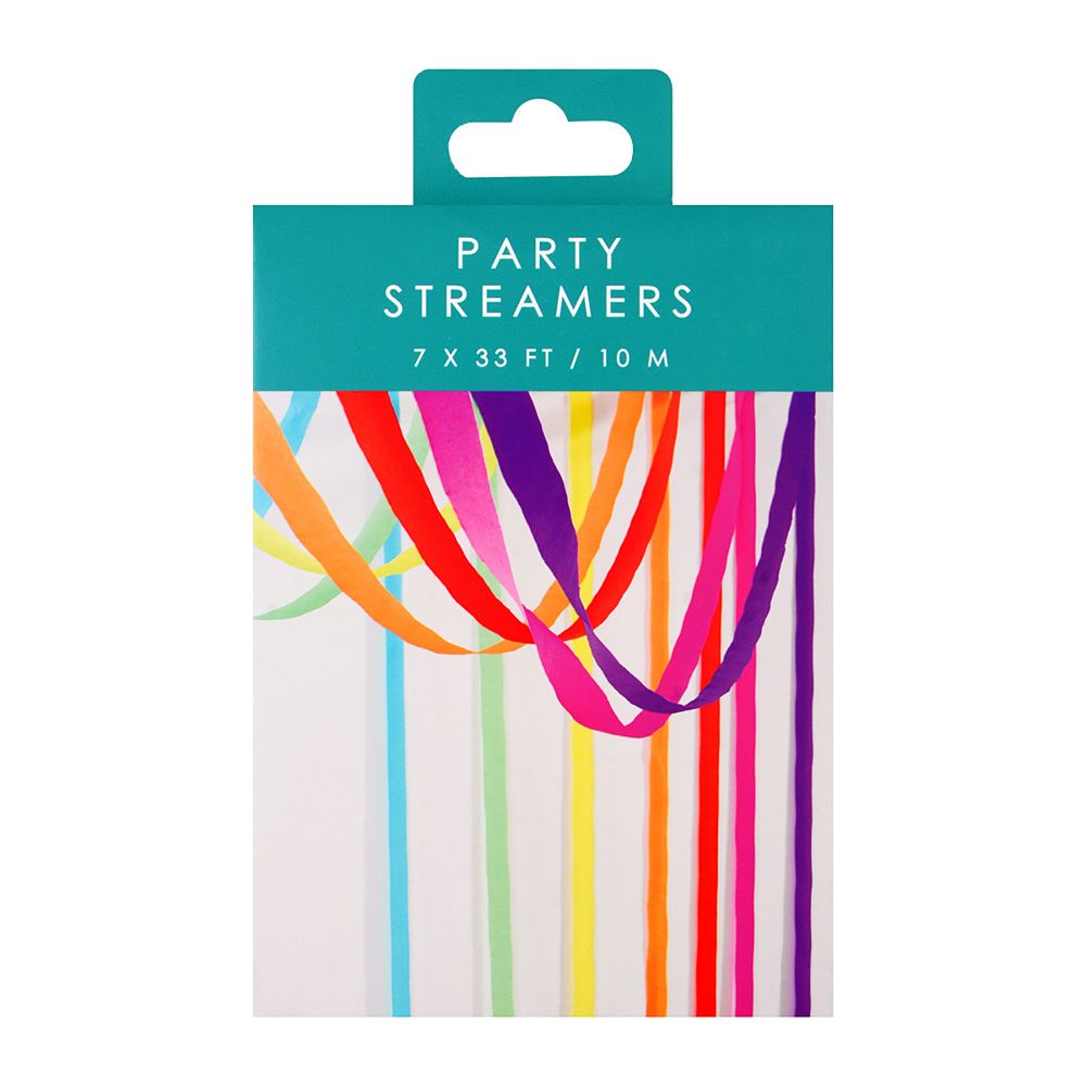 Table Fun Rainbow Paper Streamer Set