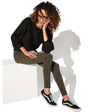 Juniors' Vylette™ Balloon Sleeve Sweater