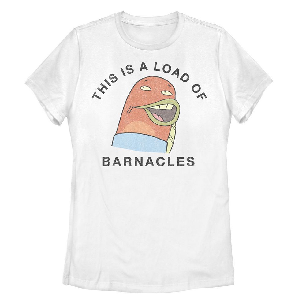 Juniors' SpongeBob SquarePants A Load Of Barnacles Tee