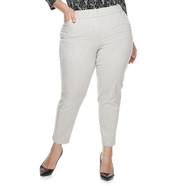 Plus Size EVRI™ Super Stretch Ankle Pants