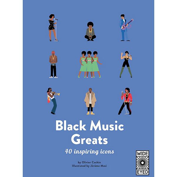 40 Inspiring Icons: Black Music Greats Paperback Book