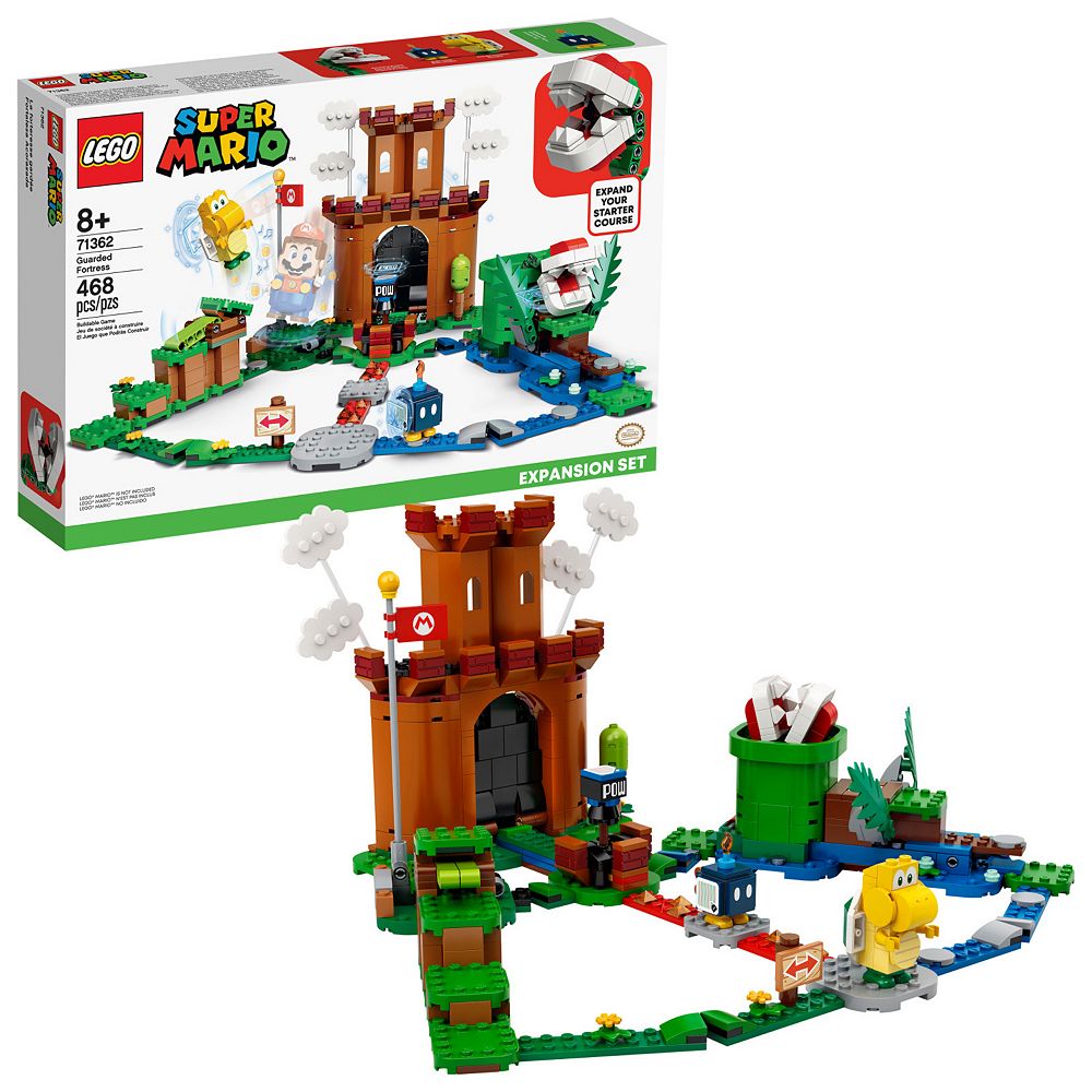 LEGO Super Mario Guarded Fortress Expansion Set 71362 LEGO Set (468 Pieces)
