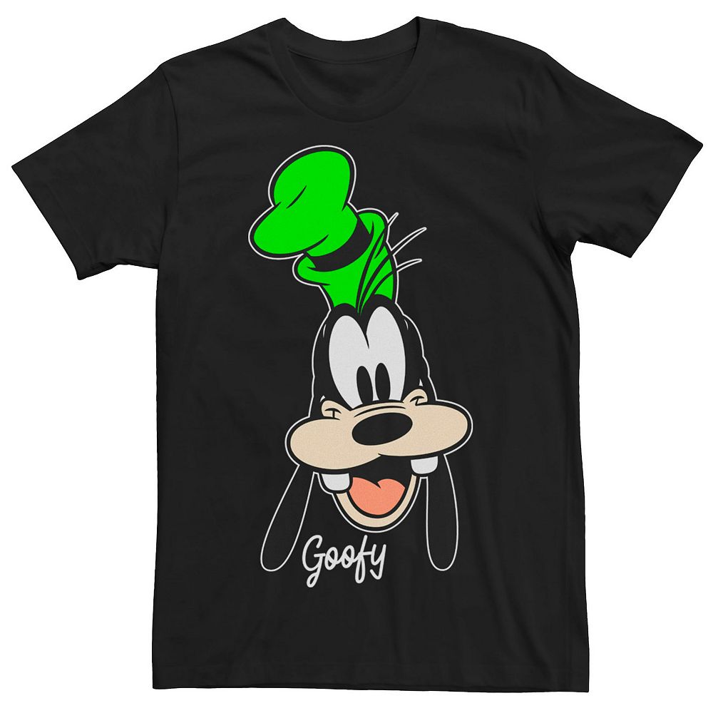 Disney's Goofy Men's Smiling Face Portrait Tee