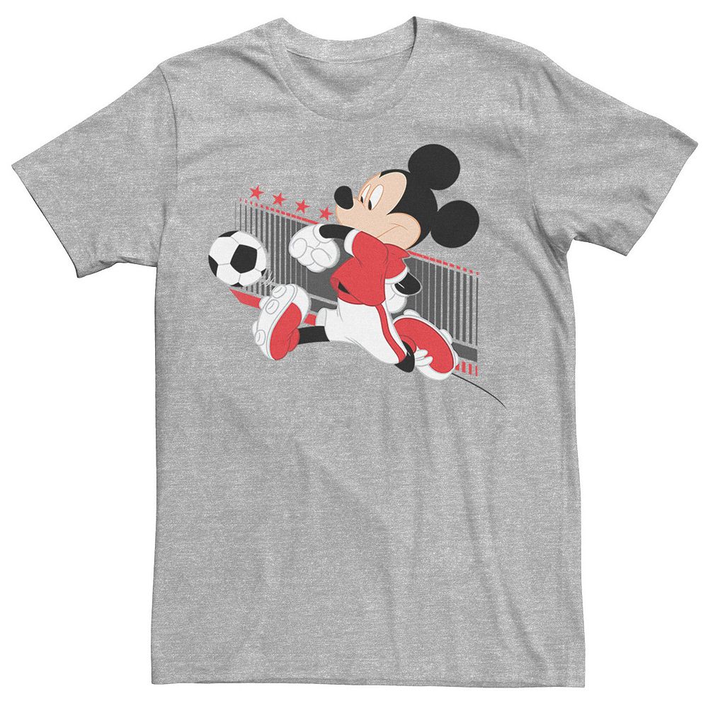 Disney's Mickey Mouse Denmark Soccer Uniform Portrait Men's Tee