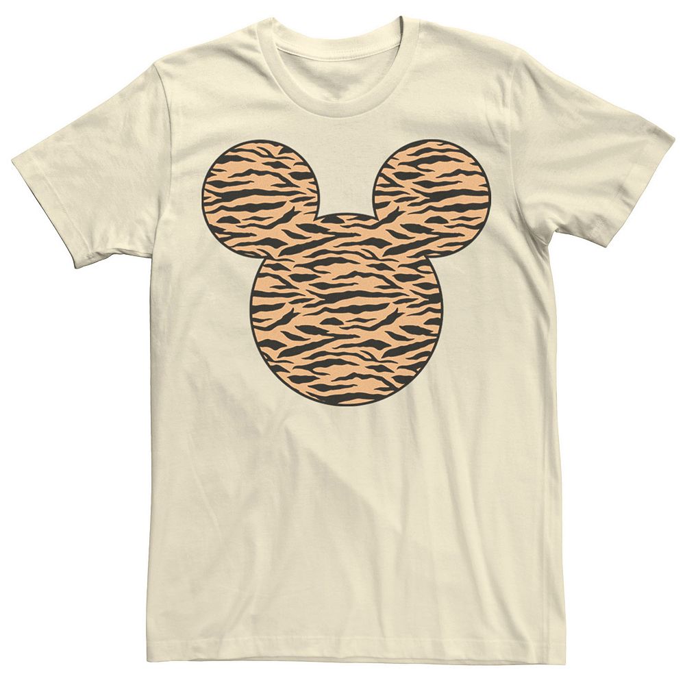 Disney's Mickey & Friends Mickey Tiger Print Fill Men's Tee
