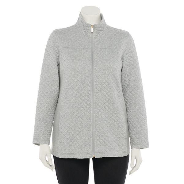 Plus Size Croft & Barrow® Quilted Jacket