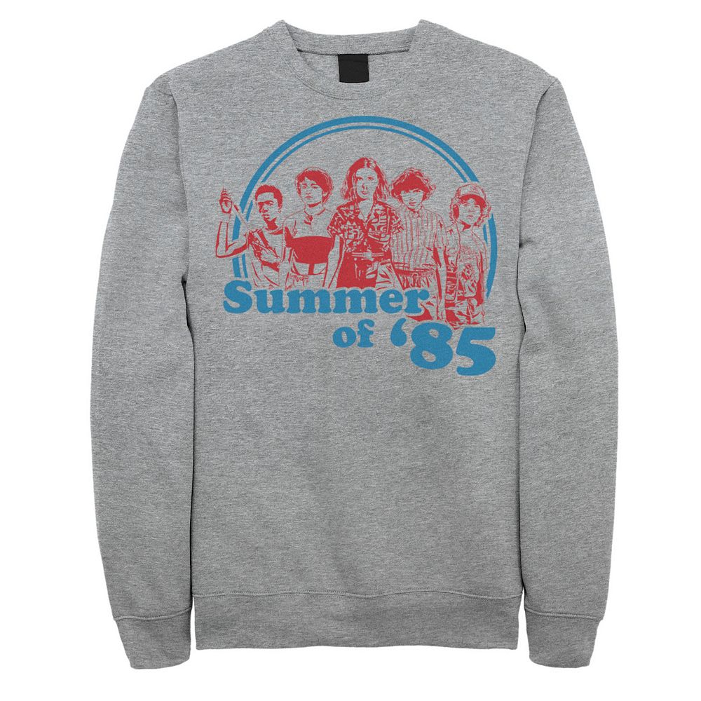 Men's Stranger Things Summer Of '85 Group Shot Sweatshirt