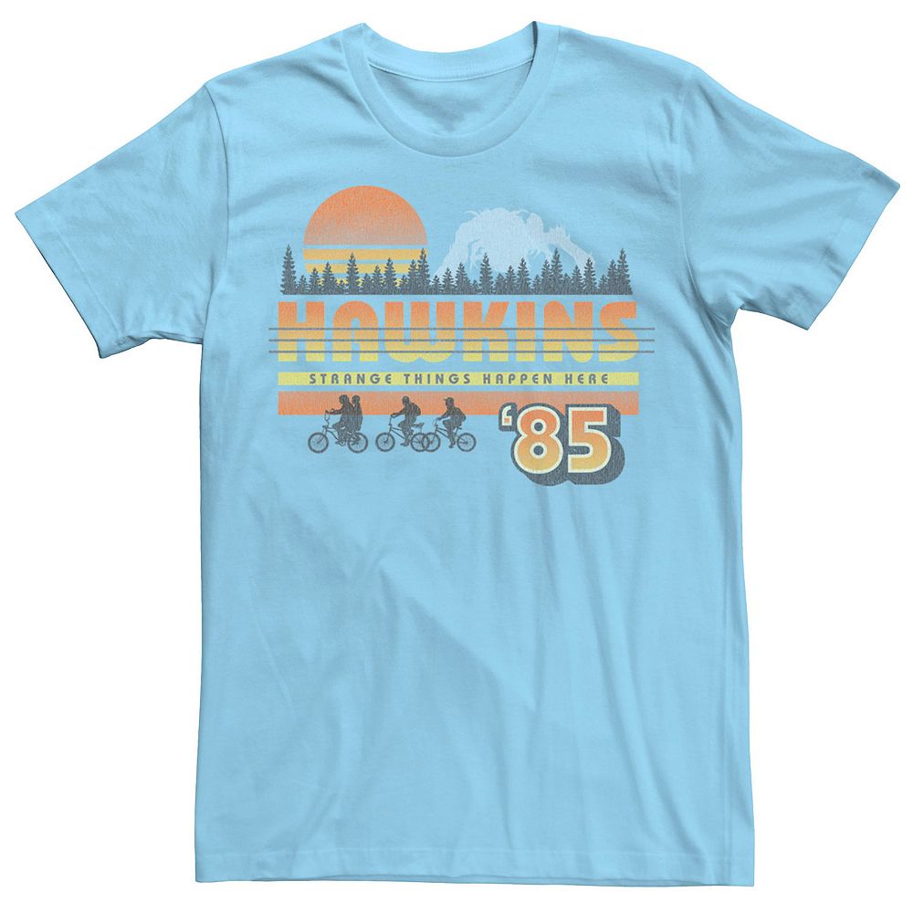 Men's Stranger Things Hawkins Strange Things 85 Retro Tee