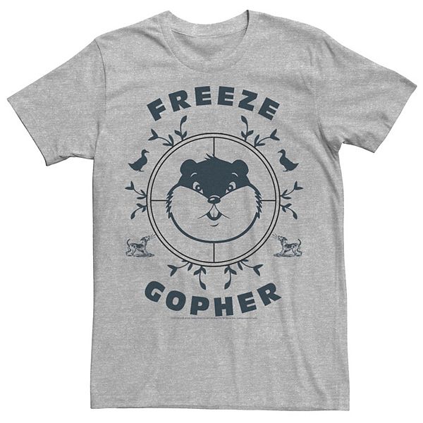 Men's Caddyshack Gopher Crest Animal Portrait Tee