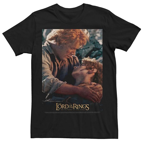 Men's The Lord Of The Rings Samwise & Frodo Poster Tee