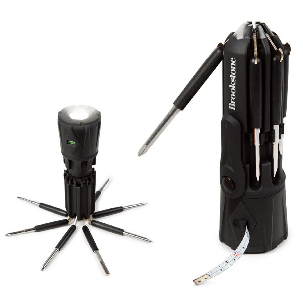 Brookstone 12-in-1 Multi Tool Flashlight
