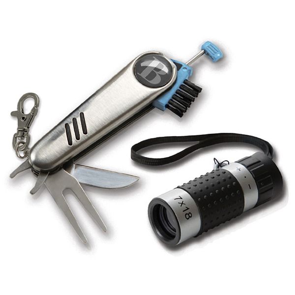Brookstone Golfer's Multi Tool & Distance Finder Set