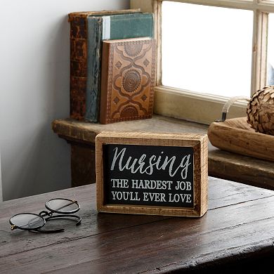 Nursing Box Sign Wall Art By Kathy