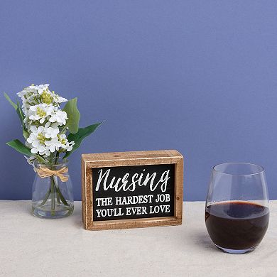 Nursing Box Sign Wall Art By Kathy